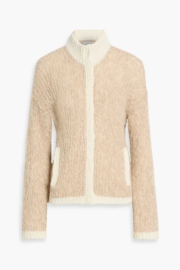 Naadam Bouclé-knit Alpaca-blend Cardigan