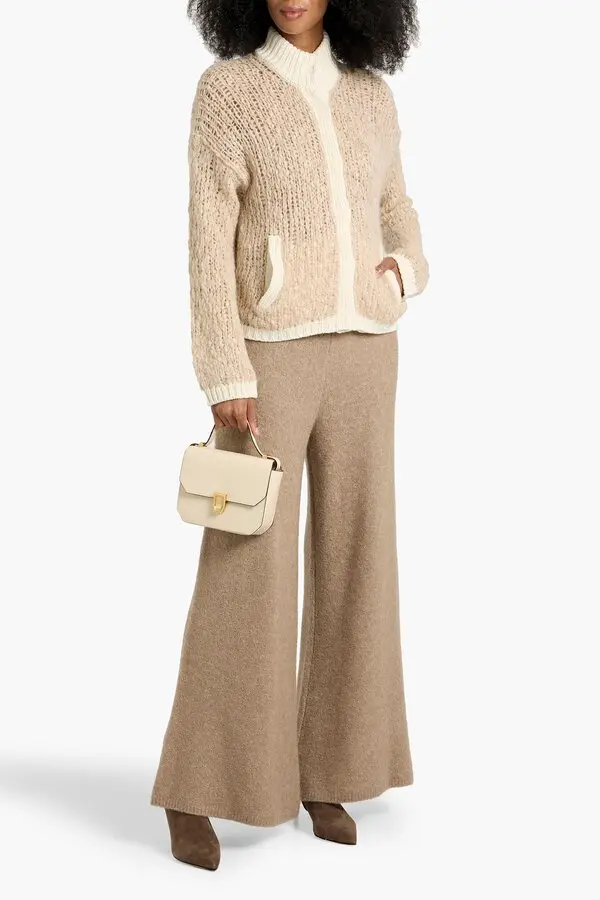 Naadam Bouclé-knit Alpaca-blend Cardigan