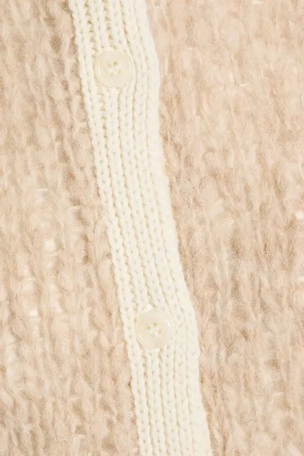 Naadam Bouclé-knit Alpaca-blend Cardigan
