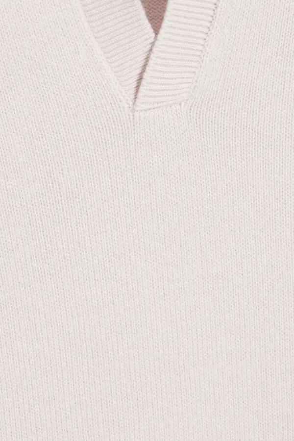 Rag & Bone Dominic Wool And Cashmere-blend Polo Sweater