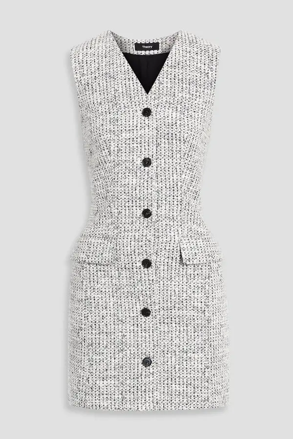 Theory Tweed Mini Dress