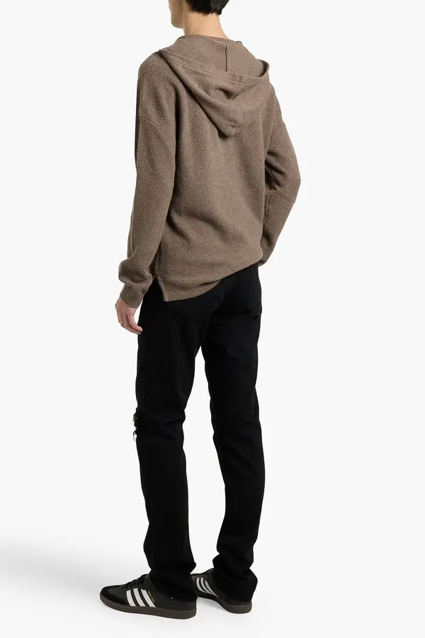 Paige Federal Slim Fit Distressed Jeans - Black