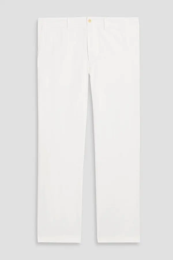 ALEX MILL Miller Cottontwill Chinos - White