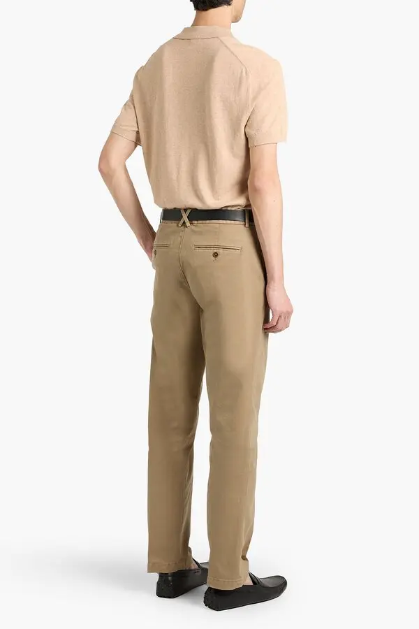 ALEX MILL Max Cottonblend Twill Chinos - Sand