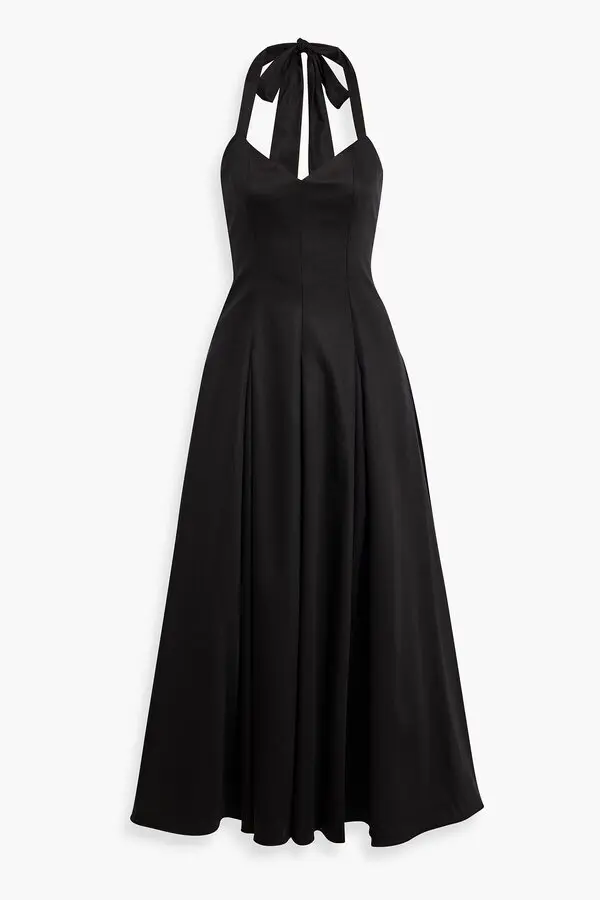 Alice + Olivia Isabelle Crepe Maxi Dress