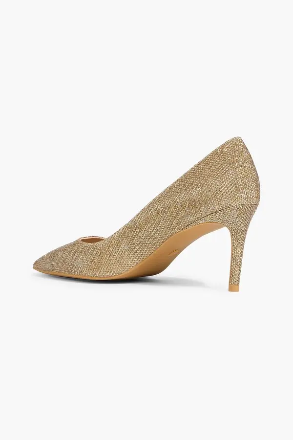 STUART WEITZMAN Linsi 75 Lamé Pumps