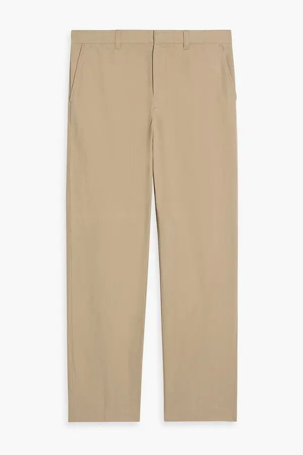 ALEX MILL Cooper Cotton And Linen-blend Twill Pants - Sand