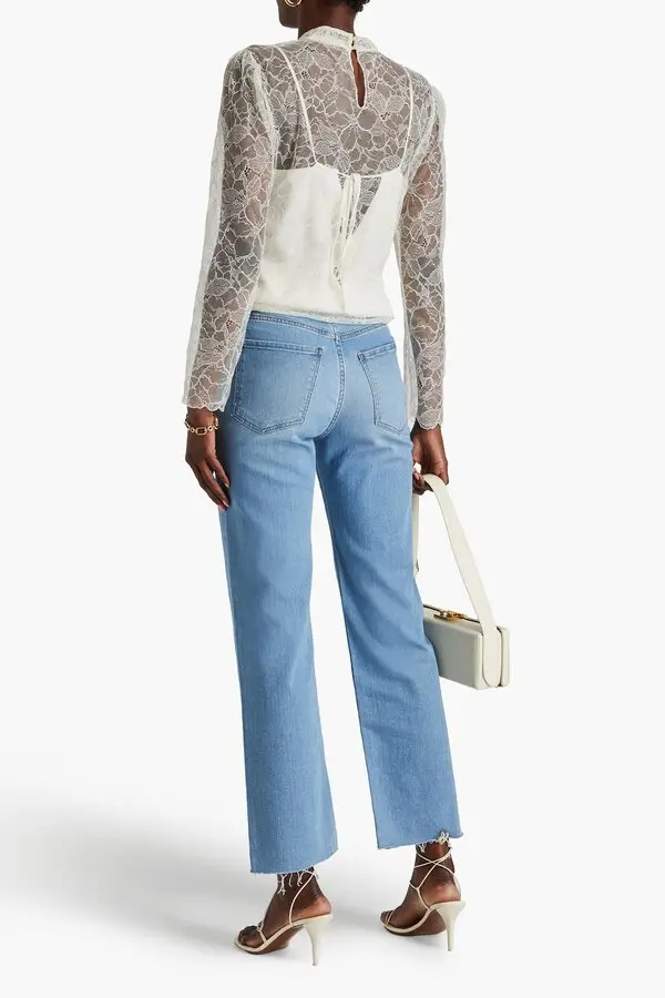 FRAME Le Jane Ankle Straight-leg Jeans