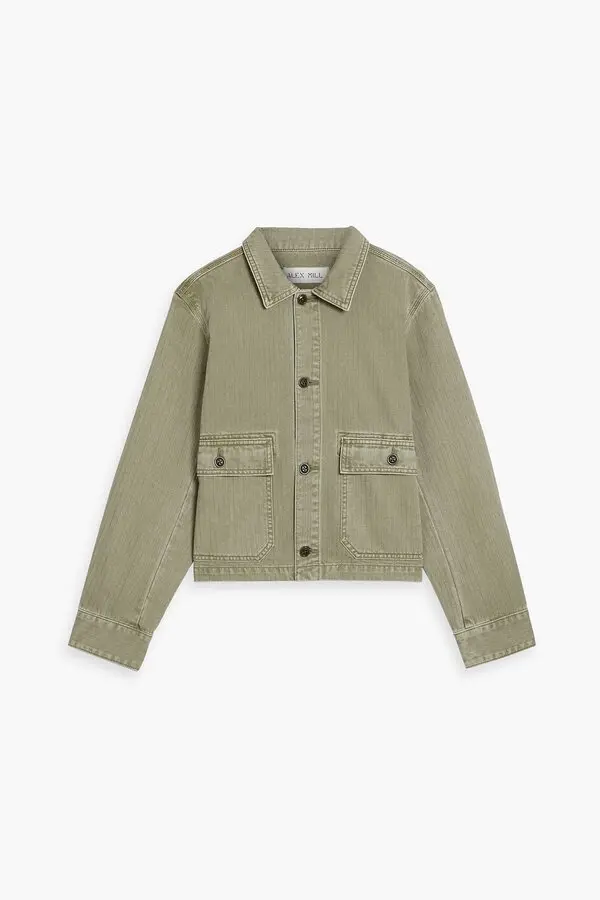 ALEX MILL Marfa Herringbone Cotton Jacket