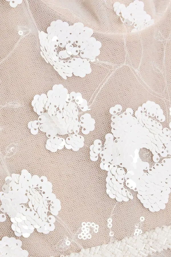 saba embroidered tulle midi dress Dearly Embroidered Mini Dress Pink