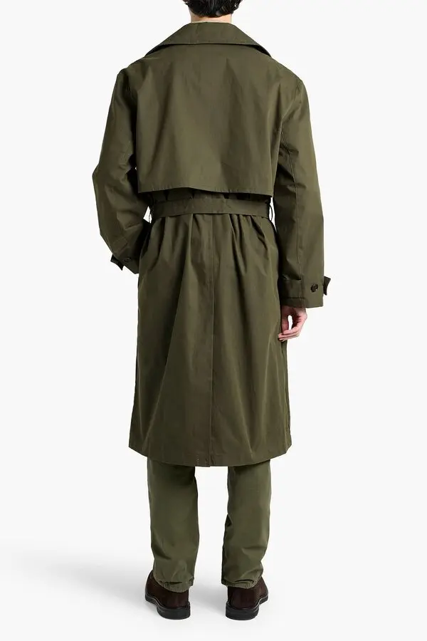 ALEX MILL Cotton-blend Trench Coat