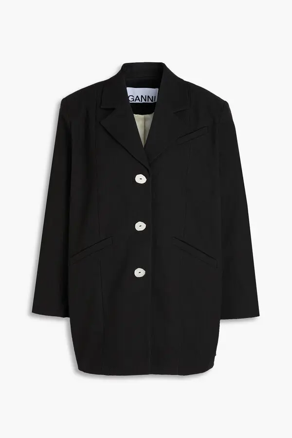 GANNI Cotton Blazer