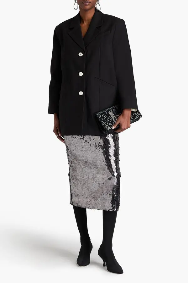 GANNI Cotton Blazer