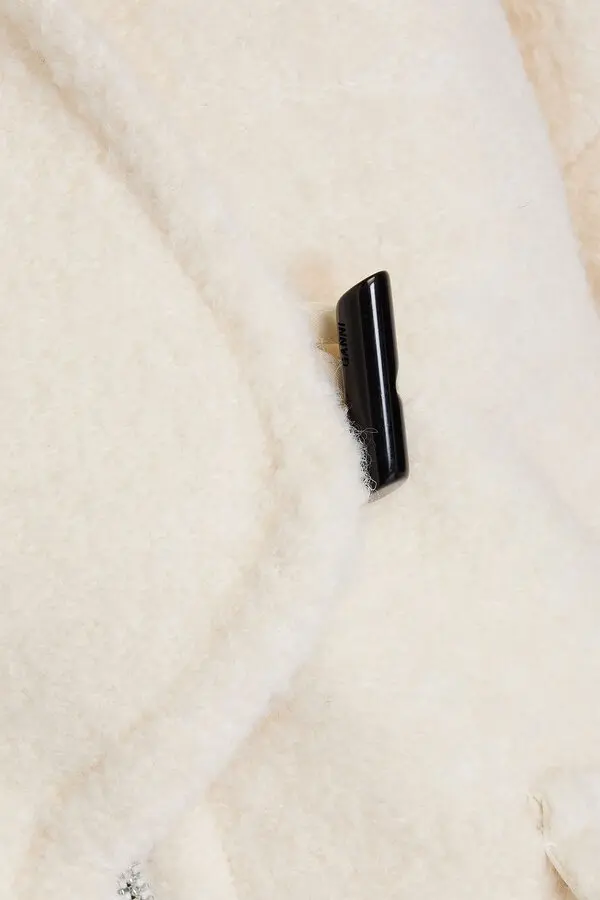 GANNI Wool-blend Bouclé Jacket