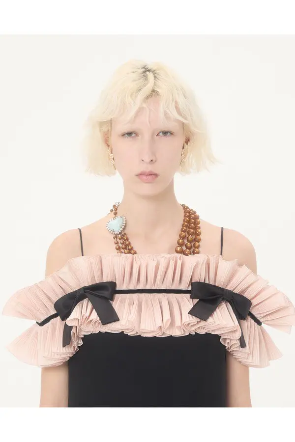 Valentino Garavani Crepe Couture Short Dress