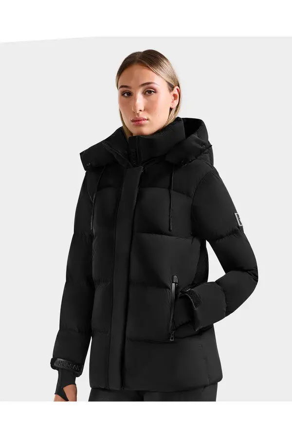 Rudsak Cropped Down Puffer With Removable Hood