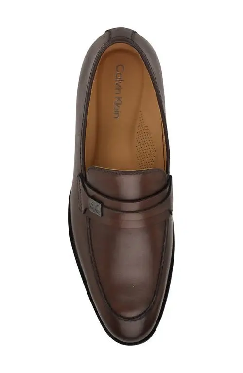 Calvin Klein Apron-toe Loafer - Jackcognac