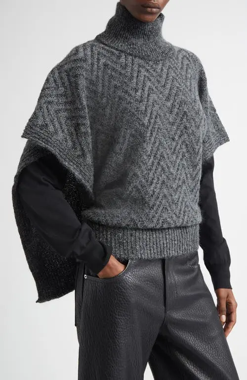 Missoni Zigzag Sequin Poncho