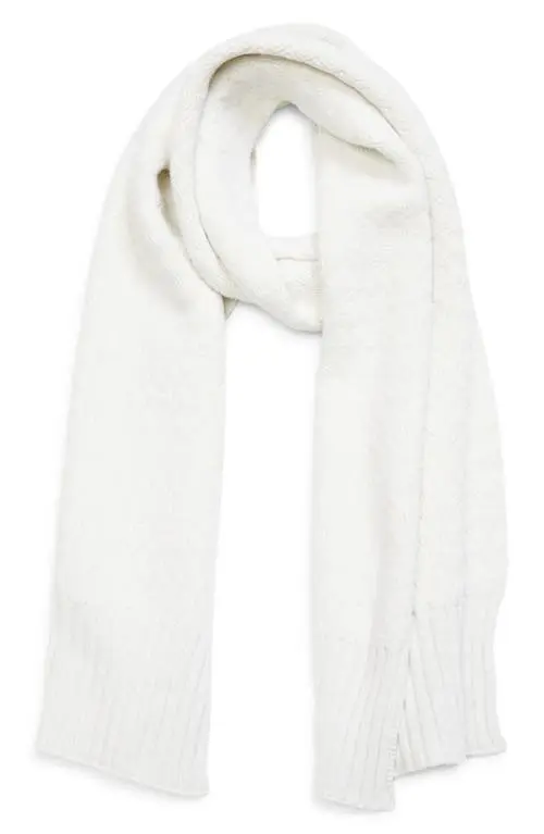 Missoni Metallic Zigzag Wool Blend Scarf - 0003 White