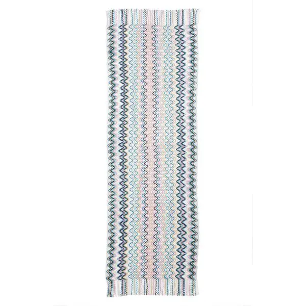 Missoni Zigzag Fringe Scarf - 0002 Pink Multi