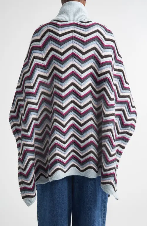 Missoni Zigzag Sequin Poncho