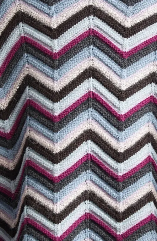 Missoni Zigzag Sequin Poncho
