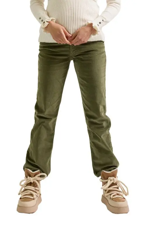 CACHE COEUR William Maternity Corduroy Pants - Khaki