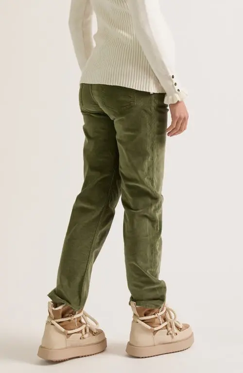 CACHE COEUR William Maternity Corduroy Pants - Khaki