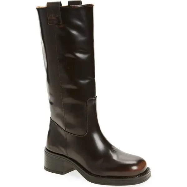 ALOHAS Sajan Round-toe Boot - Brown