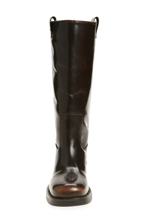 ALOHAS Sajan Round-toe Boot - Brown
