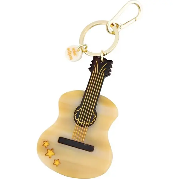 SOLAR ECLIPSE Hand-painted Guitar Bag Charm