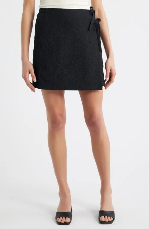 Scotch & Soda Tie Wrap Mini Skirt