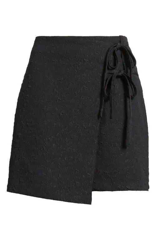 Scotch & Soda Tie Wrap Mini Skirt