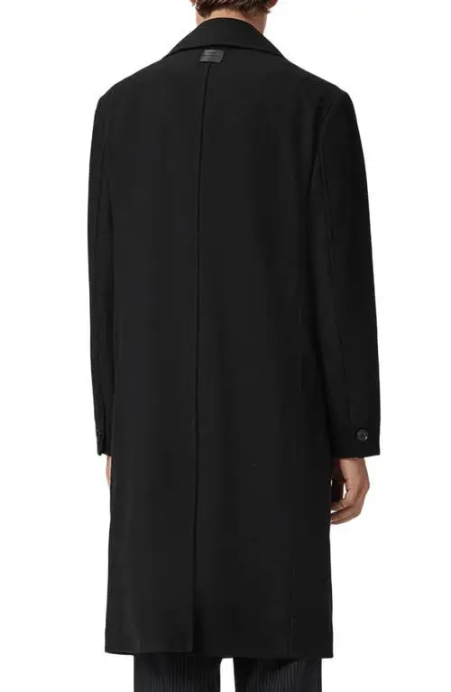 ALLSAINTS Curran Double Breasted Topcoat