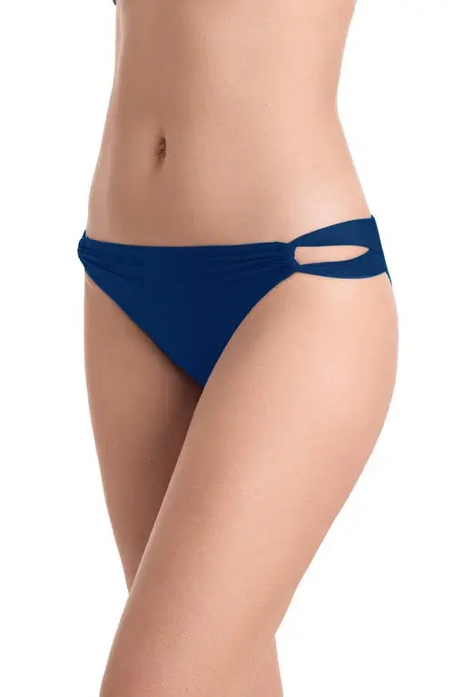 MIMI FLAMINGO Tatum Bikini Bottom - Indigo