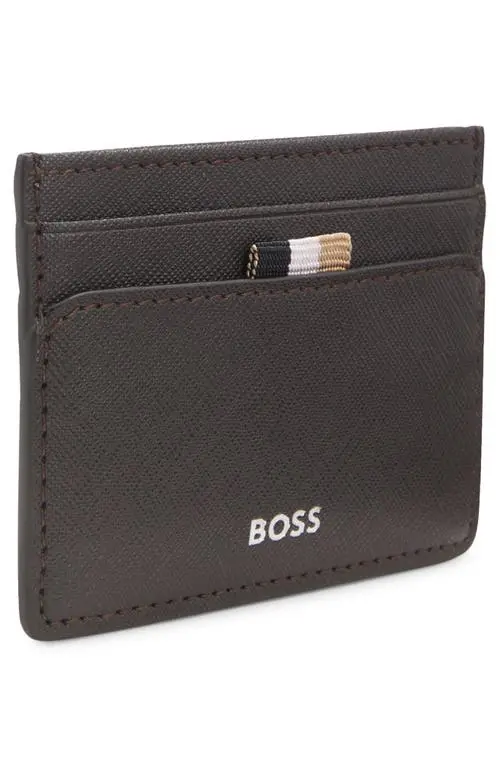 Hugo Zair Bonded Leather Card Holder