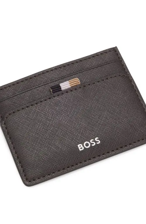 Hugo Zair Bonded Leather Card Holder