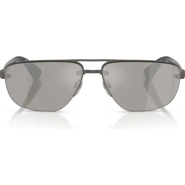 Burberry Oversize Irregular Sunglasses - Matte Grey