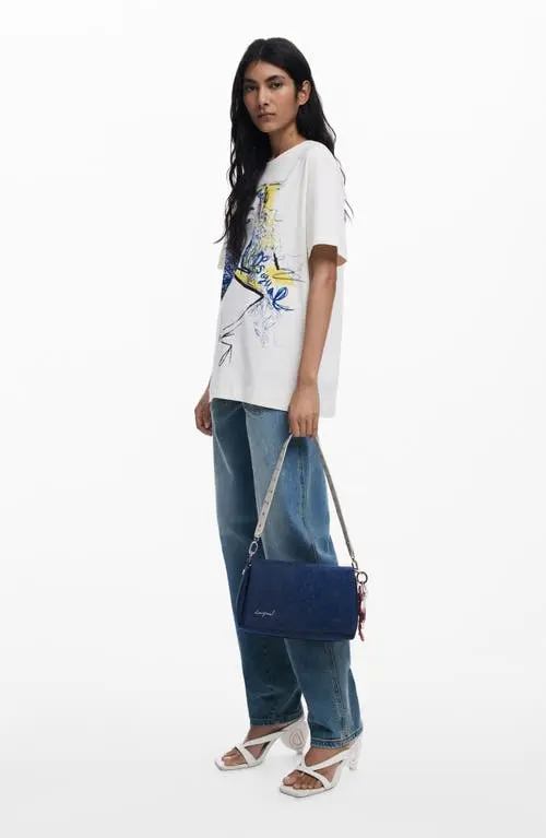 Desigual Faux Leather Crossbody Bag