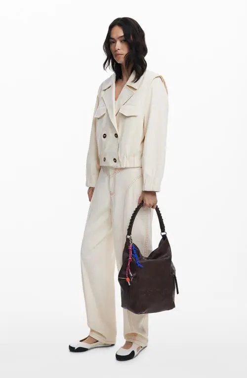 Desigual Faux Leather Backpack