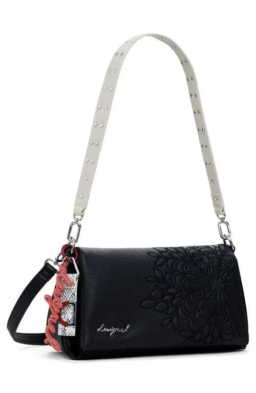 Desigual Faux Leather Crossbody Bag - Black