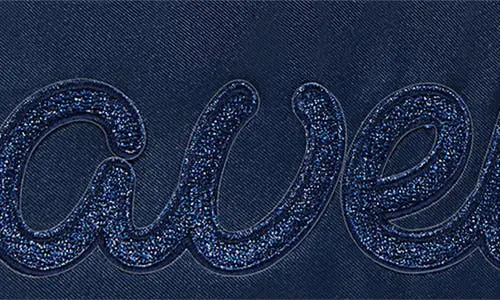 Stoney Clover Lane Embroidered Nylon Pouch - Sapphire