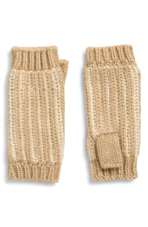 UGG Chunky Plaited Mittens - Cream Multi