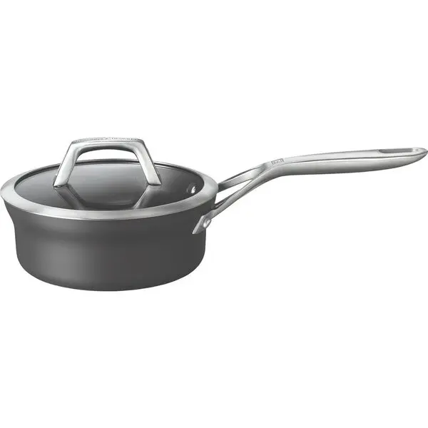 ZWILLING Motion Hard Anodized Nonstick 1.5-quart Saucepan - Black