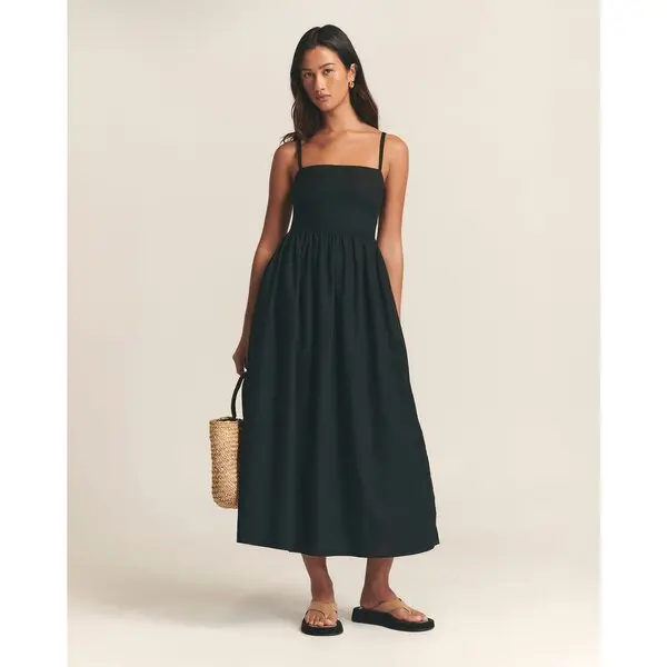 ST MRLO Lanah Midi Dress - Black