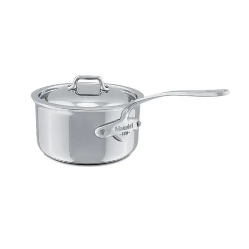 MAUVIEL M'cook 0.8 Qt. Stainless Steel Saucepan & Lid - Silver
