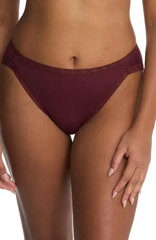 Natori Bliss Cotton French Cut Brief 2-pack - Flint/royal Fig