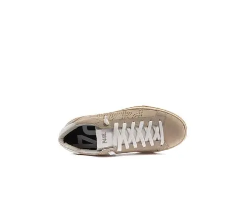 P448 Jack Leather Sneaker - Peach Beige