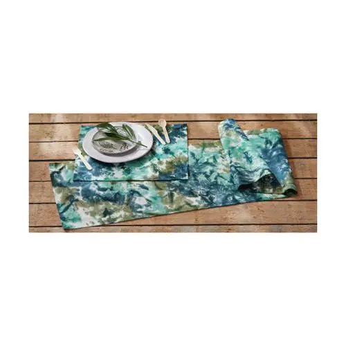 TAG Multi Tie Dye Cotton Placemat For Summer Dining