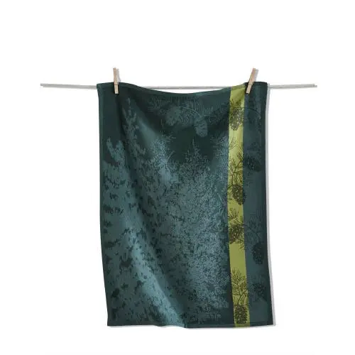 TAG Wilde Pine Jacquard Dishtowel Multi Cotton Kitchen Towel